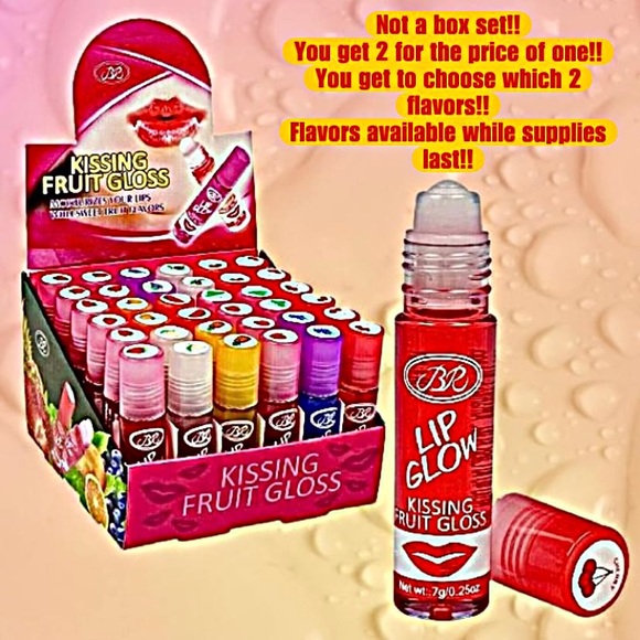 No brand | Makeup | Br Kissing Fruit Roll On Lip Gloss 2 Lip Glosses ...